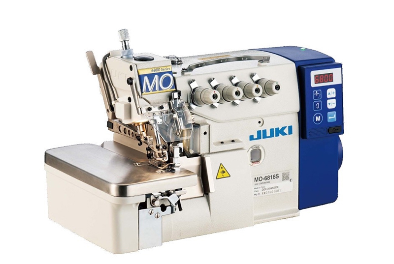 Juki MO6816S/DD10 5-threaded Direct Drive overlock machine | Wiking ...